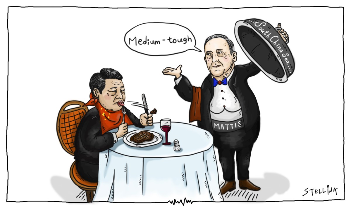 Xi Spits Back Mattis’ ‘Medium-tough’ South China Sea Saber-Rattle ...