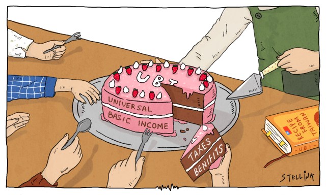 Does Universal Basic Income Have a Home in Taiwan? – Cartoons by Stellina