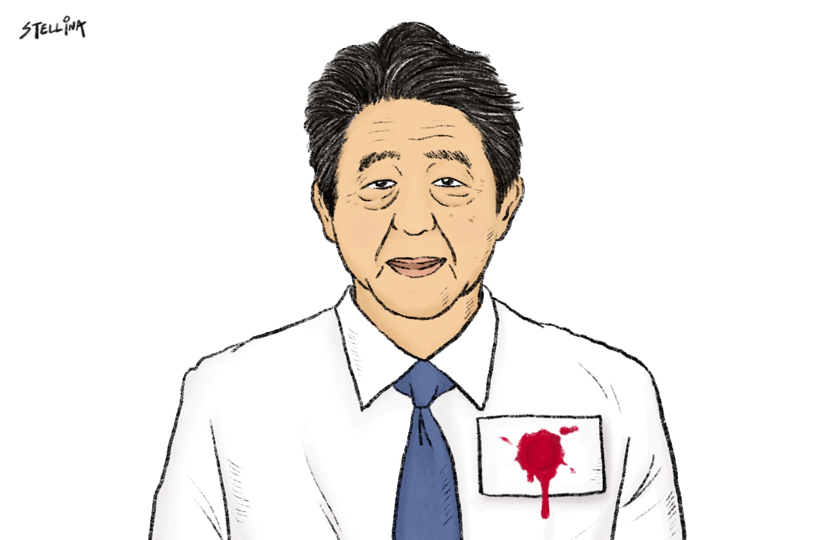 Farewell, Shinzo Abe – Cartoons by Stellina