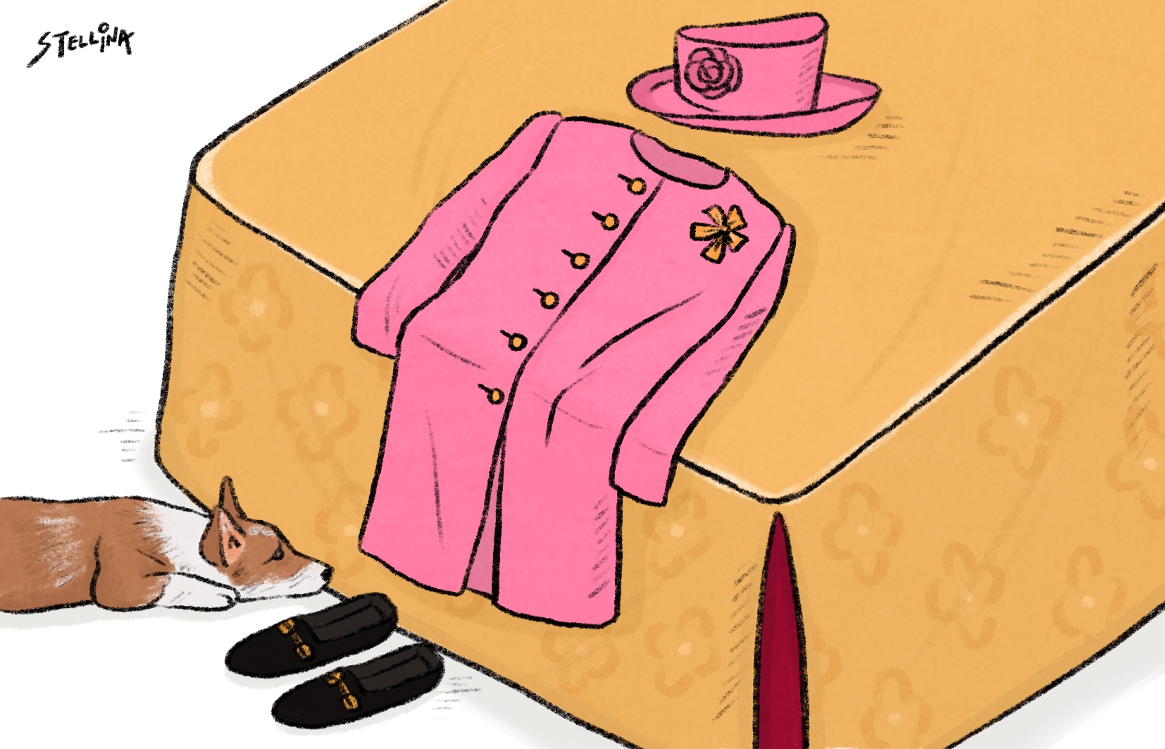 The Queen is dead – Cartoons by Stellina