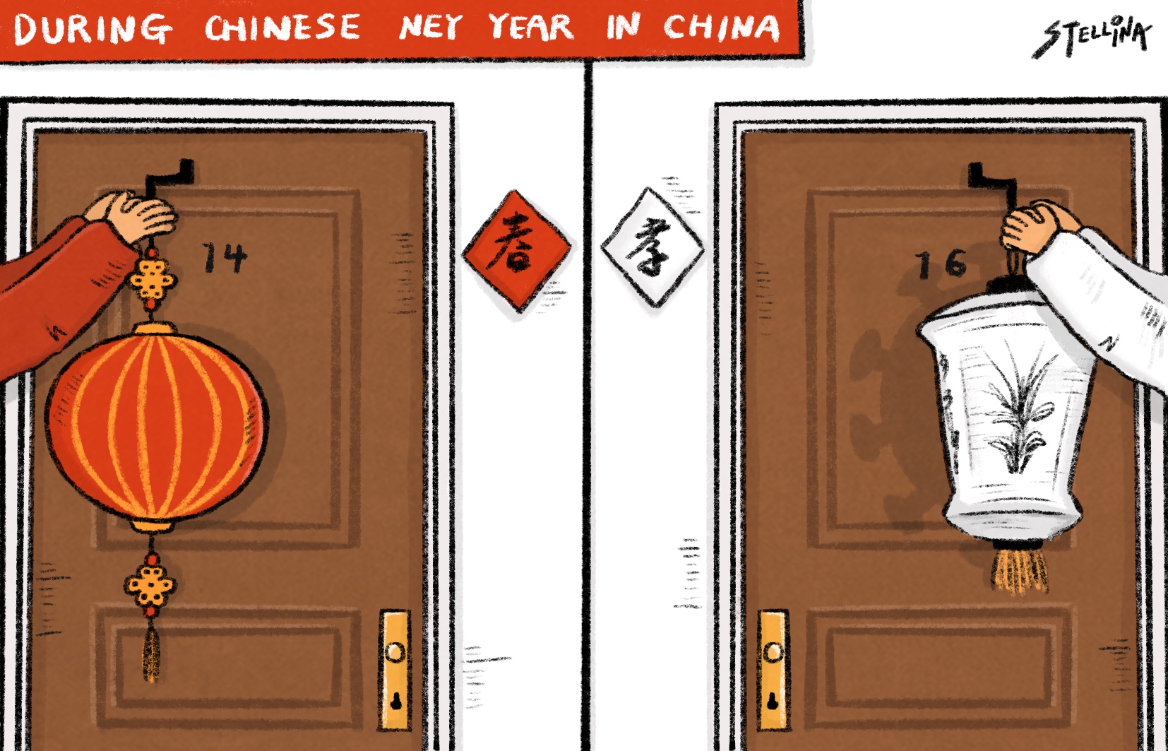 A gloomy Chinese New Year – Cartoons by Stellina