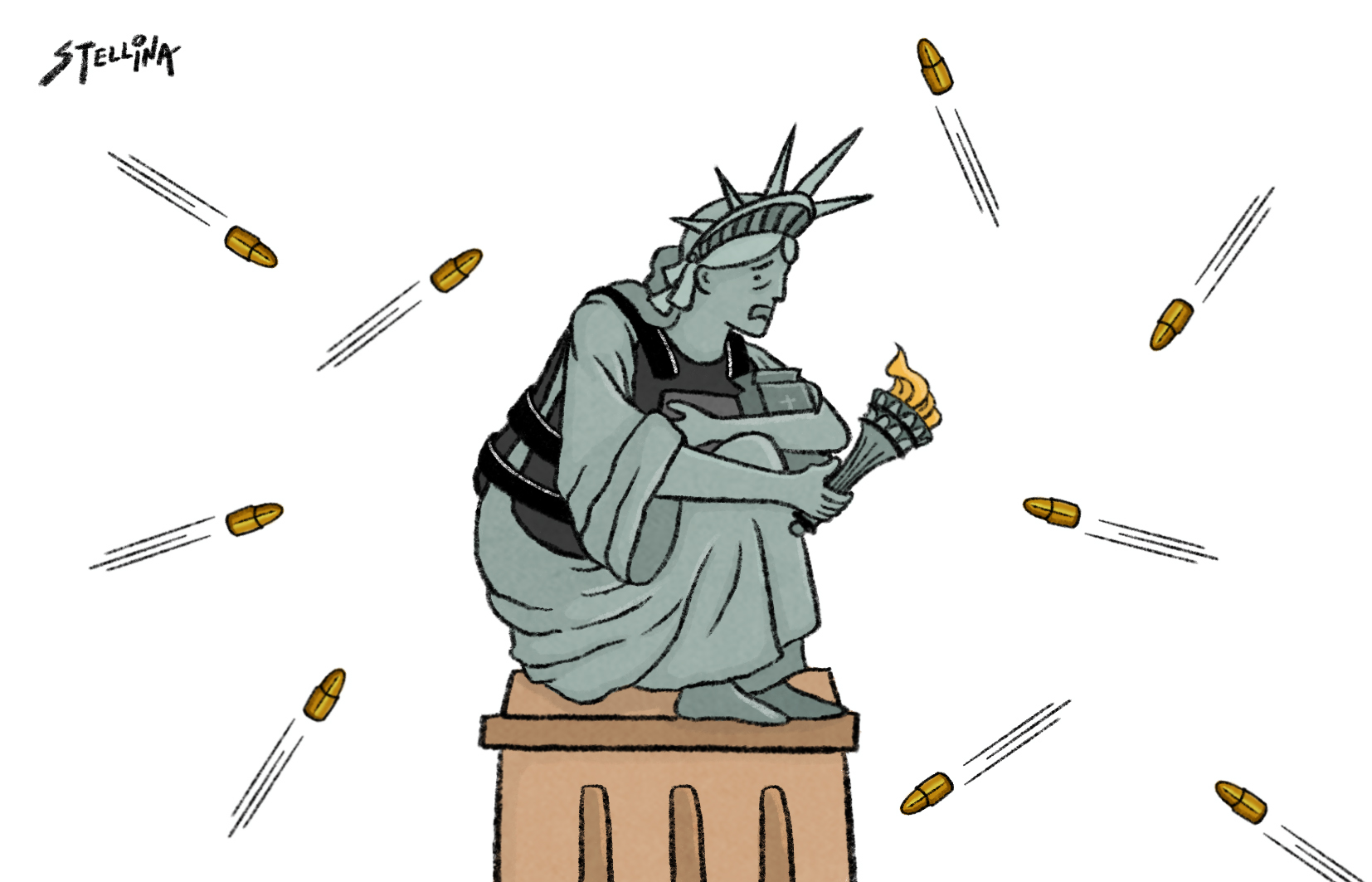 If I were the Untied States – Cartoons by Stellina