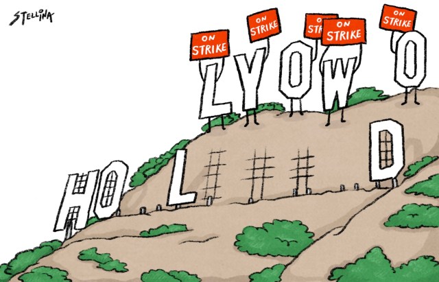 Hollywood on hold – Cartoons by Stellina