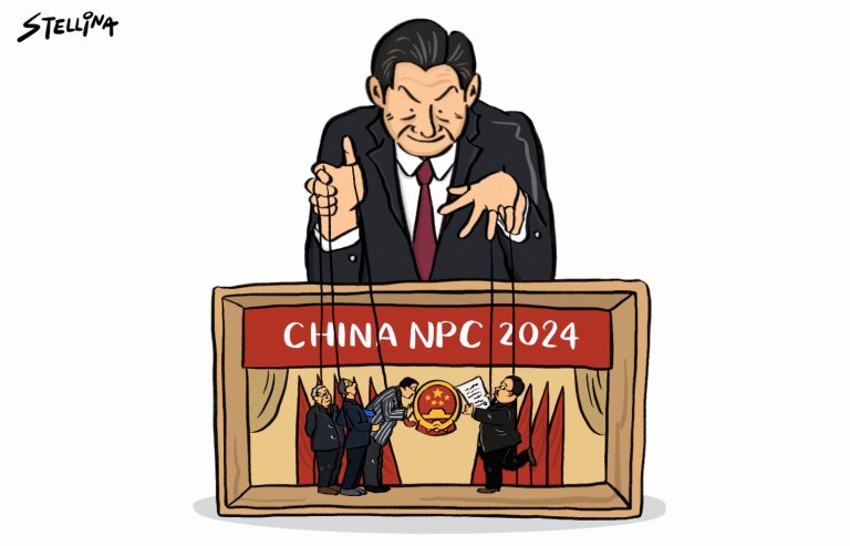 China’s one-man rule – Cartoons by Stellina