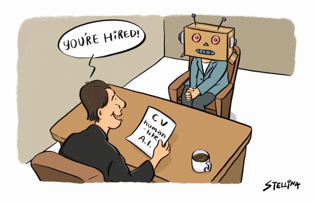 Job Interview – Cartoons by Stellina