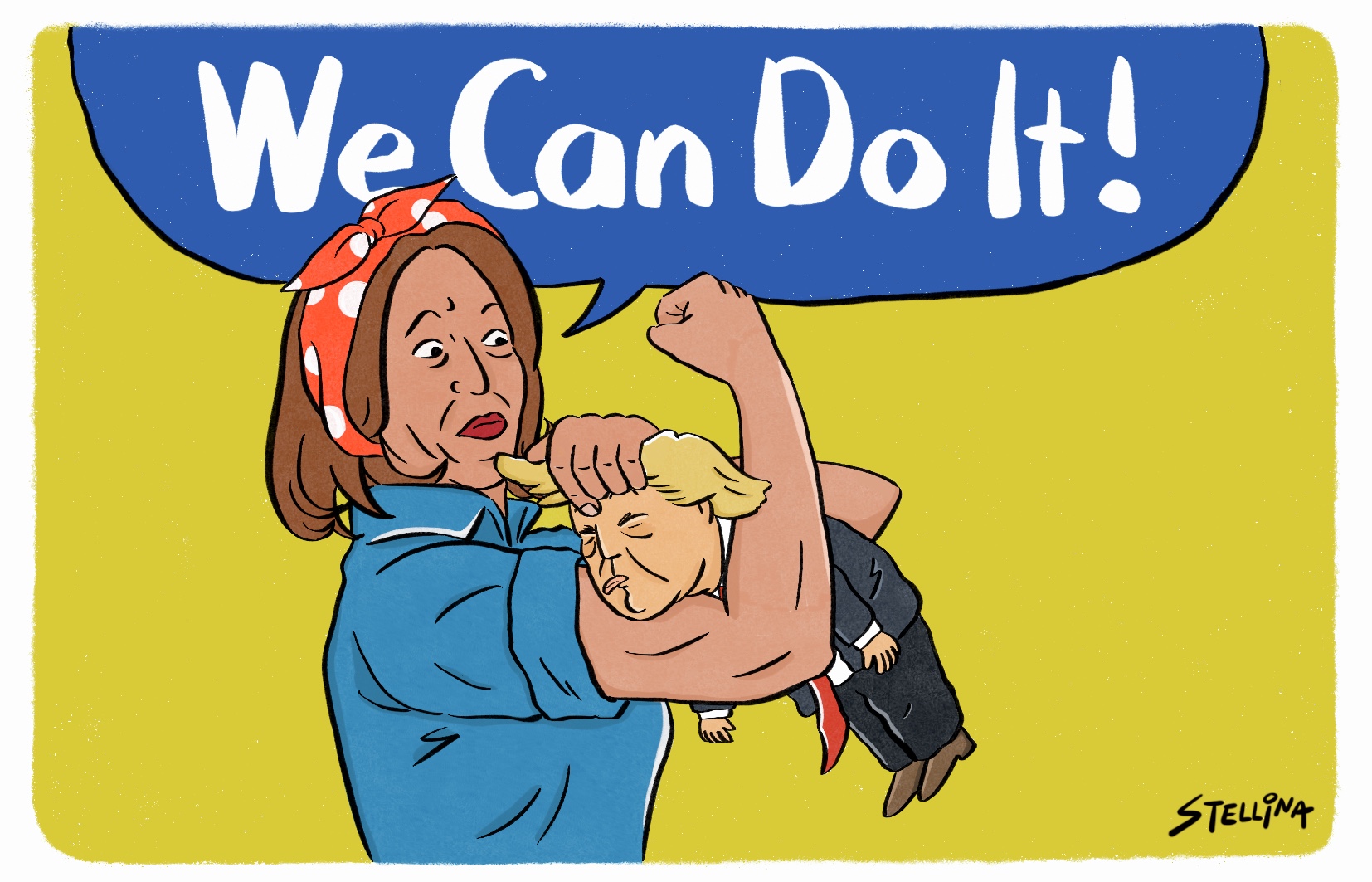 We Can Do It ! – Cartoons by Stellina