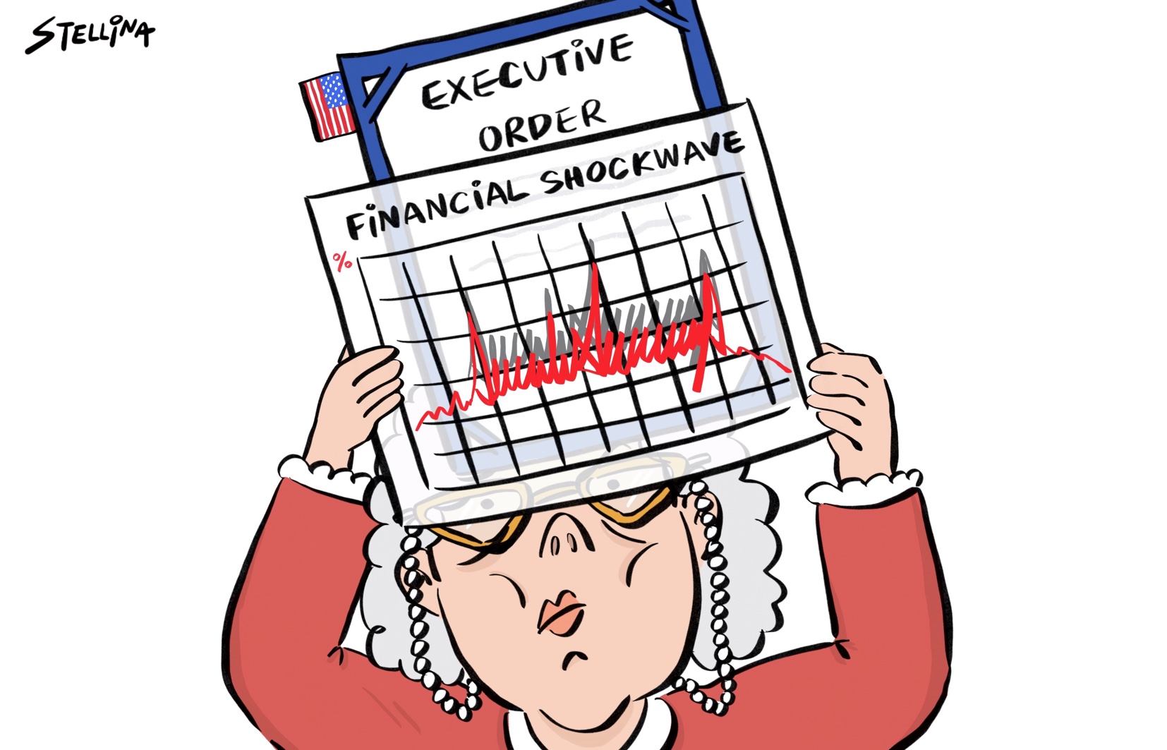 Trump’s economics – Cartoons by Stellina