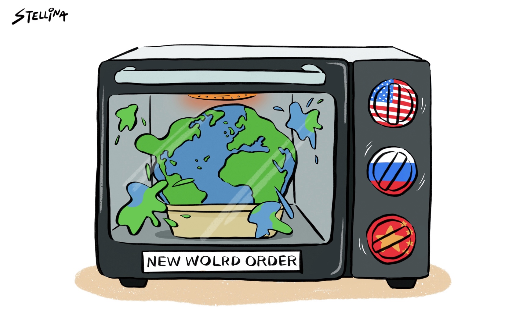 New World Order – Cartoons by Stellina