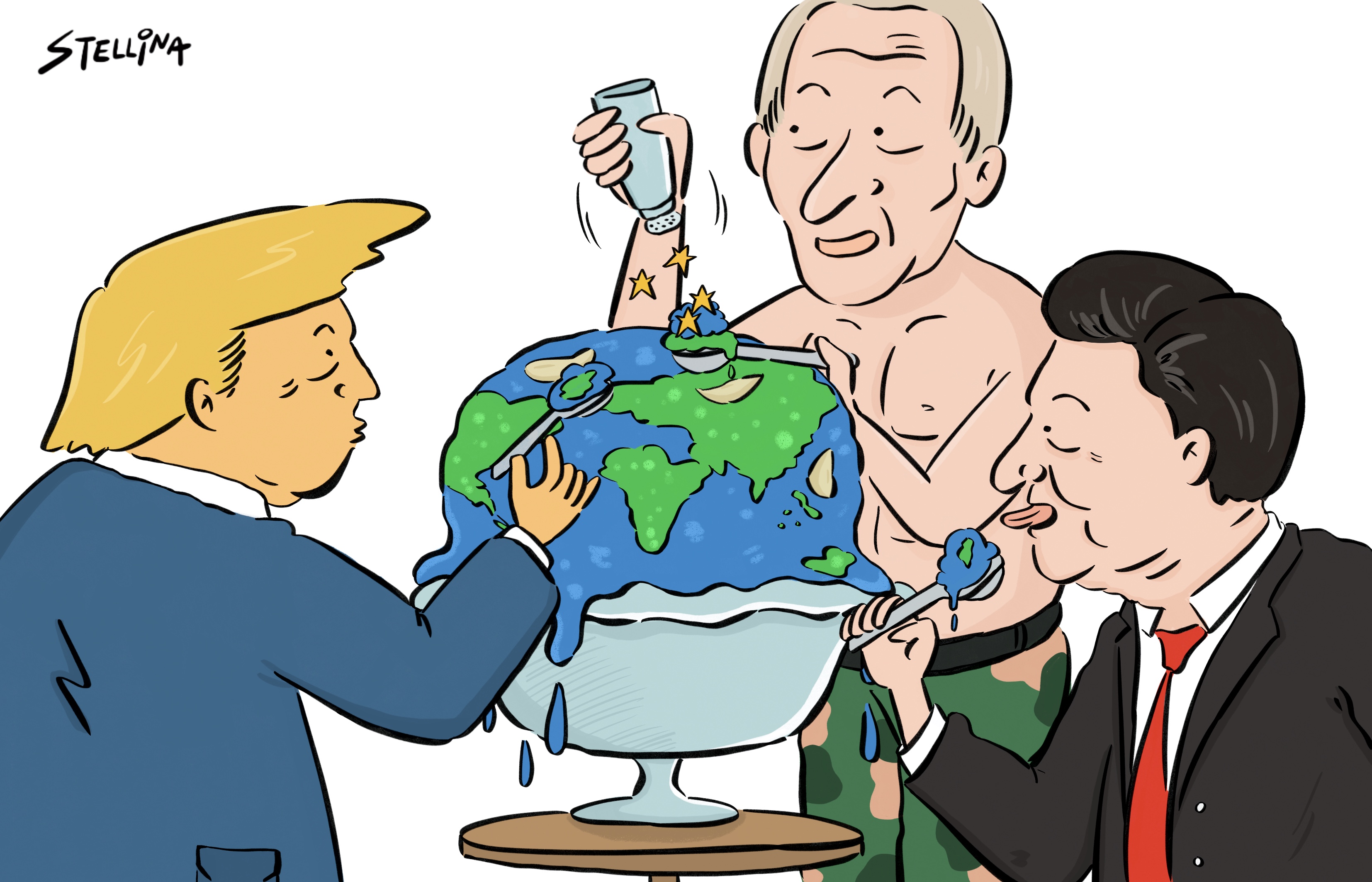 New World Order – Cartoons by Stellina